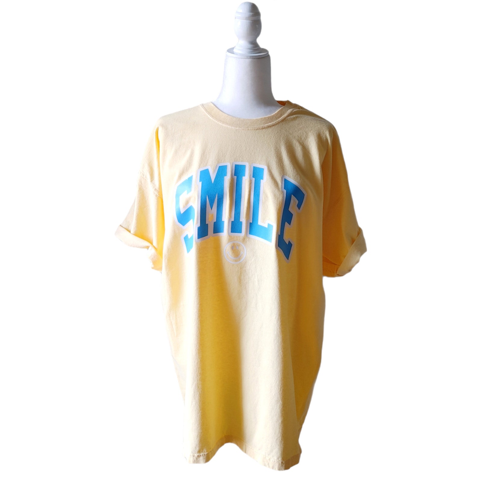 Smile Tshirt Smiling Face T Shirt Preppy Clothes Preppy - Etsy