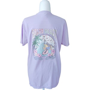 Salty Beach Shirt Oversized Summer Surf Tshirt Preppy Shirts Beachy ...