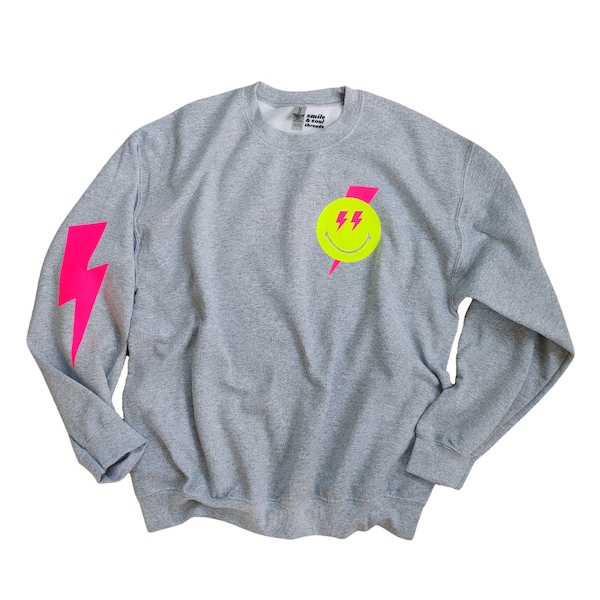 Neon Sweatshirt - Etsy