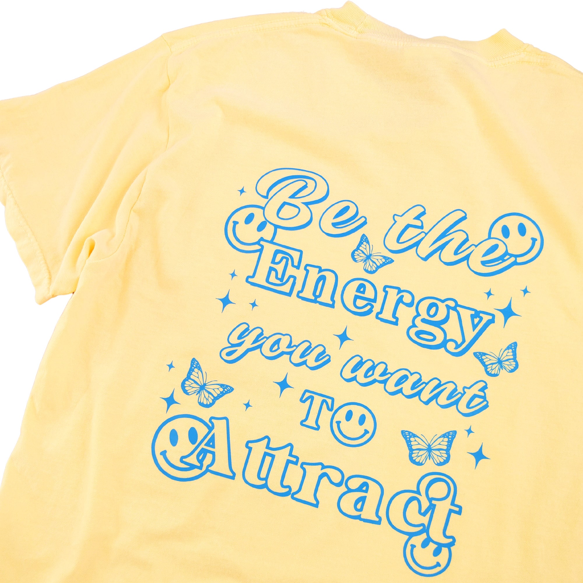 Positive Quote Preppy Shirt Words on Back Oversized Tshirt Summer Tees ...