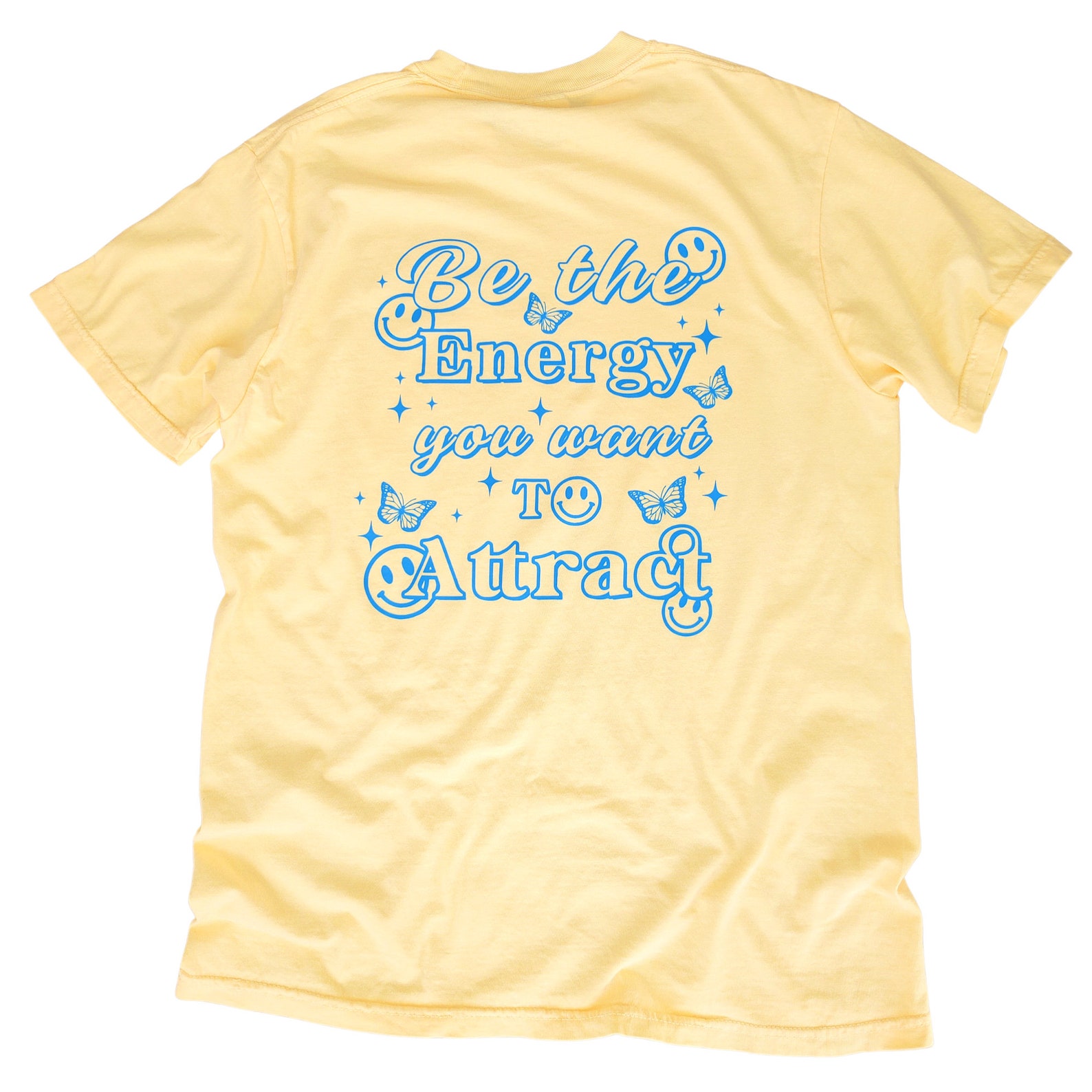 Positive Quote Preppy Shirt Words on Back Oversized Tshirt Summer Tees ...