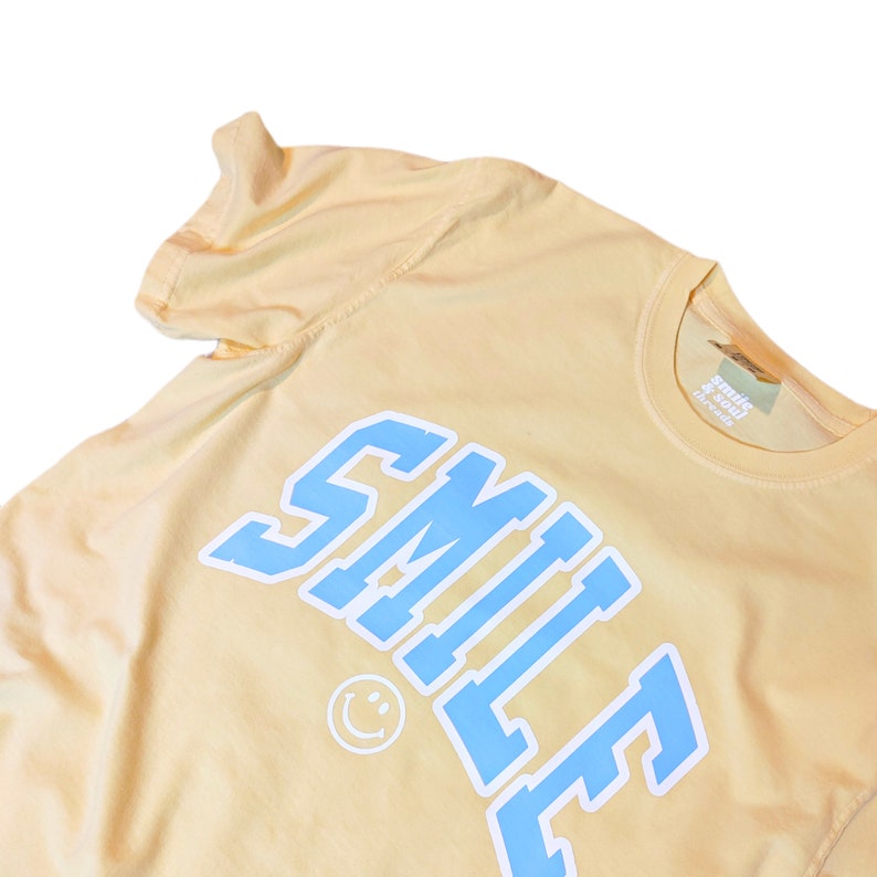 Smile Tshirt Smiling Face T Shirt Preppy Clothes Preppy - Etsy