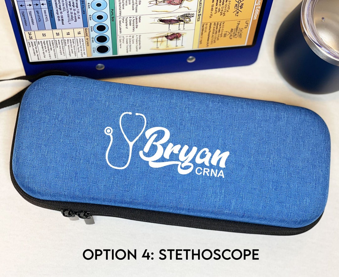 Graduation Gift, Nurse Custom Stethoscope Case Fits Littman Cardiology ...