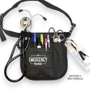 ER Nurse Gift Emergency Nurse Bag Nurse Organizer Bag for Nurse ...