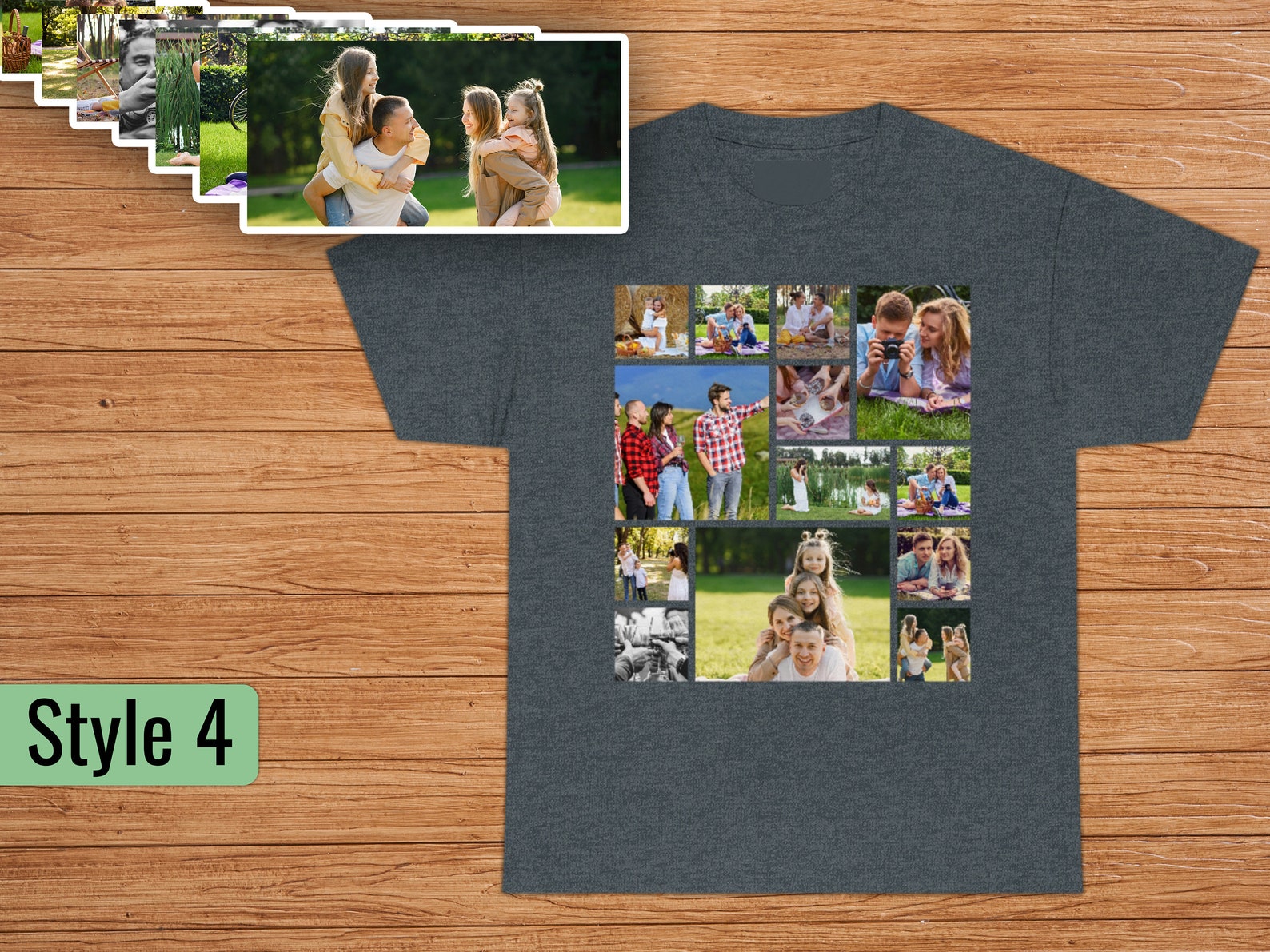 Custom Collage Shirt Custom Shirt Personalized Shirt Photo - Etsy