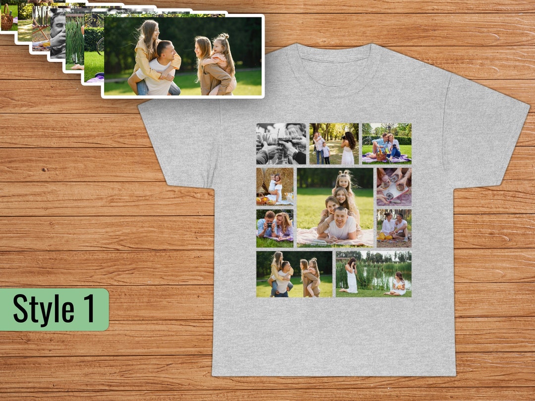 Custom Collage Shirt Custom Shirt Personalized Shirt Photo - Etsy