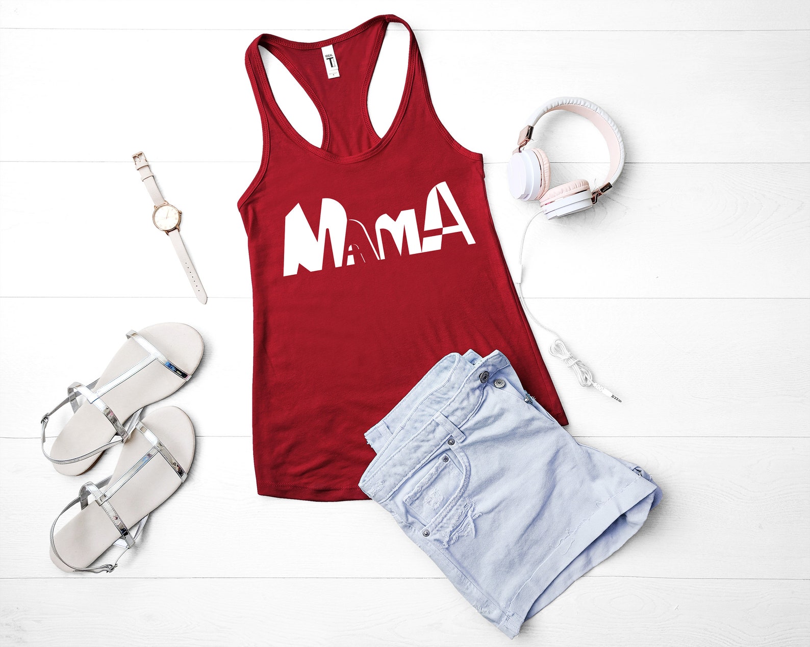 Mama Tank Top Mama Shirt Gift for Mom Womens Tank Top - Etsy