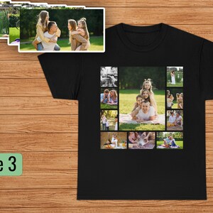 Custom Collage Shirt, Custom Shirt, Personalized Shirt, Photo Collage ...
