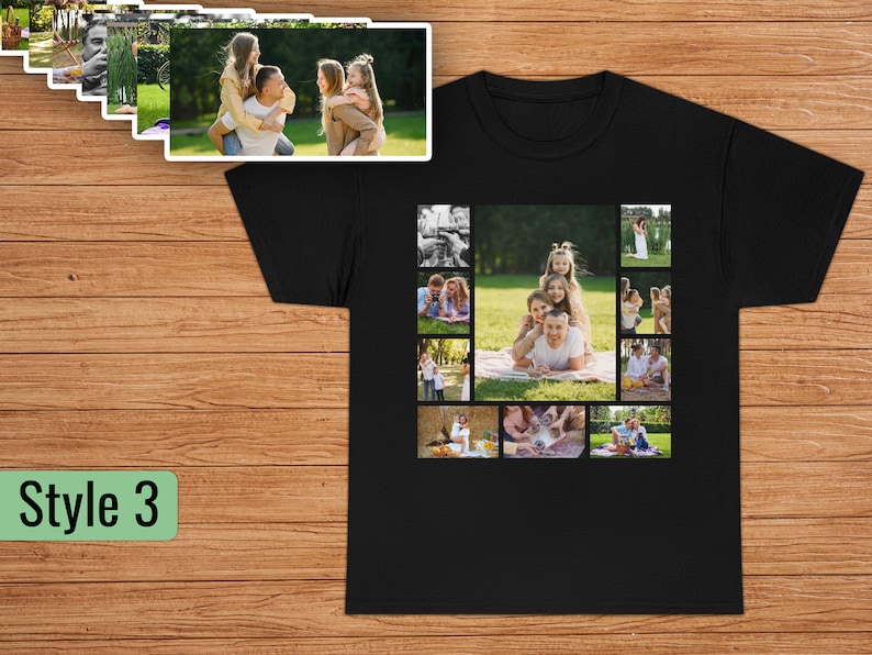 Custom Collage Shirt Custom Shirt Personalized Shirt Photo - Etsy