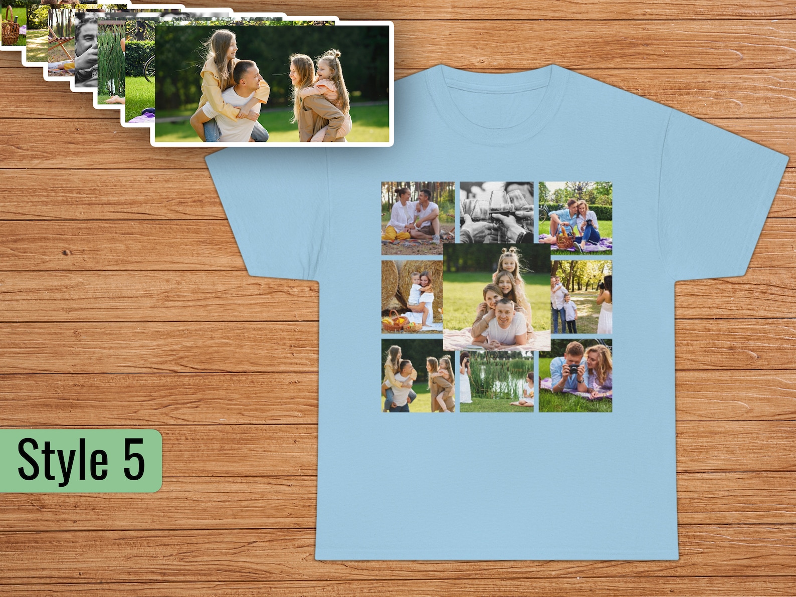Custom Collage Shirt Custom Shirt Personalized Shirt Photo - Etsy
