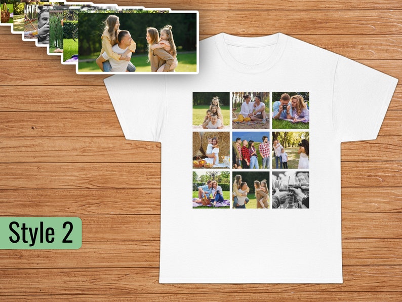 Custom Collage Shirt Custom Shirt Personalized Shirt Photo - Etsy