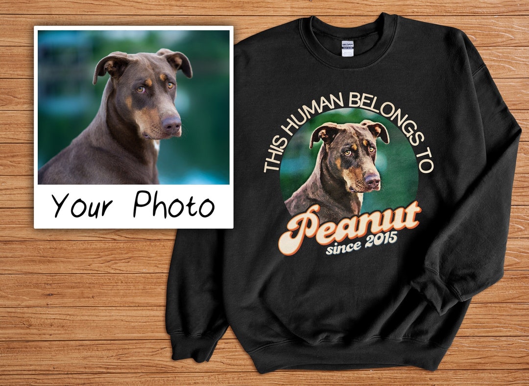 Custom Dog Sweatshirt, Custom Pet Sweatshirt, Personalized Dog Sweater ...