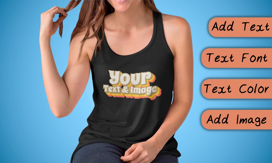 Custom Shirt, Custom Tank Top, Custom Tank, Custom Womens Tank, Tank ...
