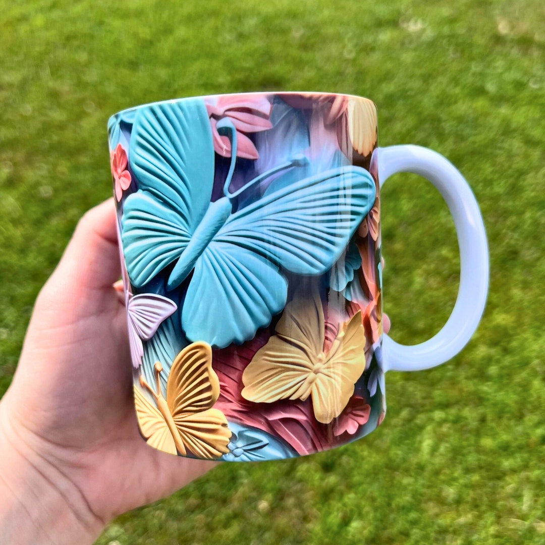 Butterfly Wings Inspirations Coffee Mugs Gifts for Coffee Lover - Etsy