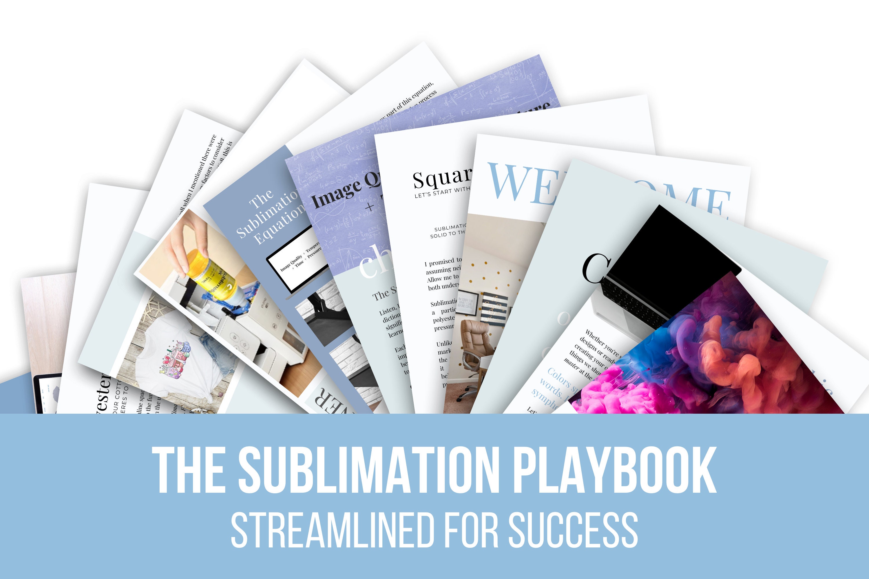The Sublimation Playbook : Streamlined for Success Sublimation Beginner ...