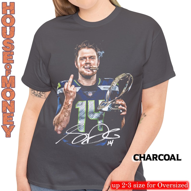Funny Sam Darnold Midlle Finger Meme Tshirt - Etsy