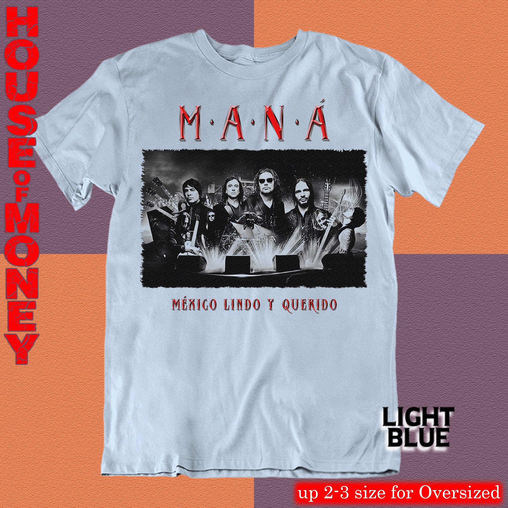 Mana Band Tour Shirt, Mexico Lindo Y Querido - Etsy