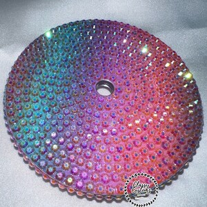 Rainbow Sherbet Drip Rhinestone Tumbler | Rhinestone Tumbler | Drip ...