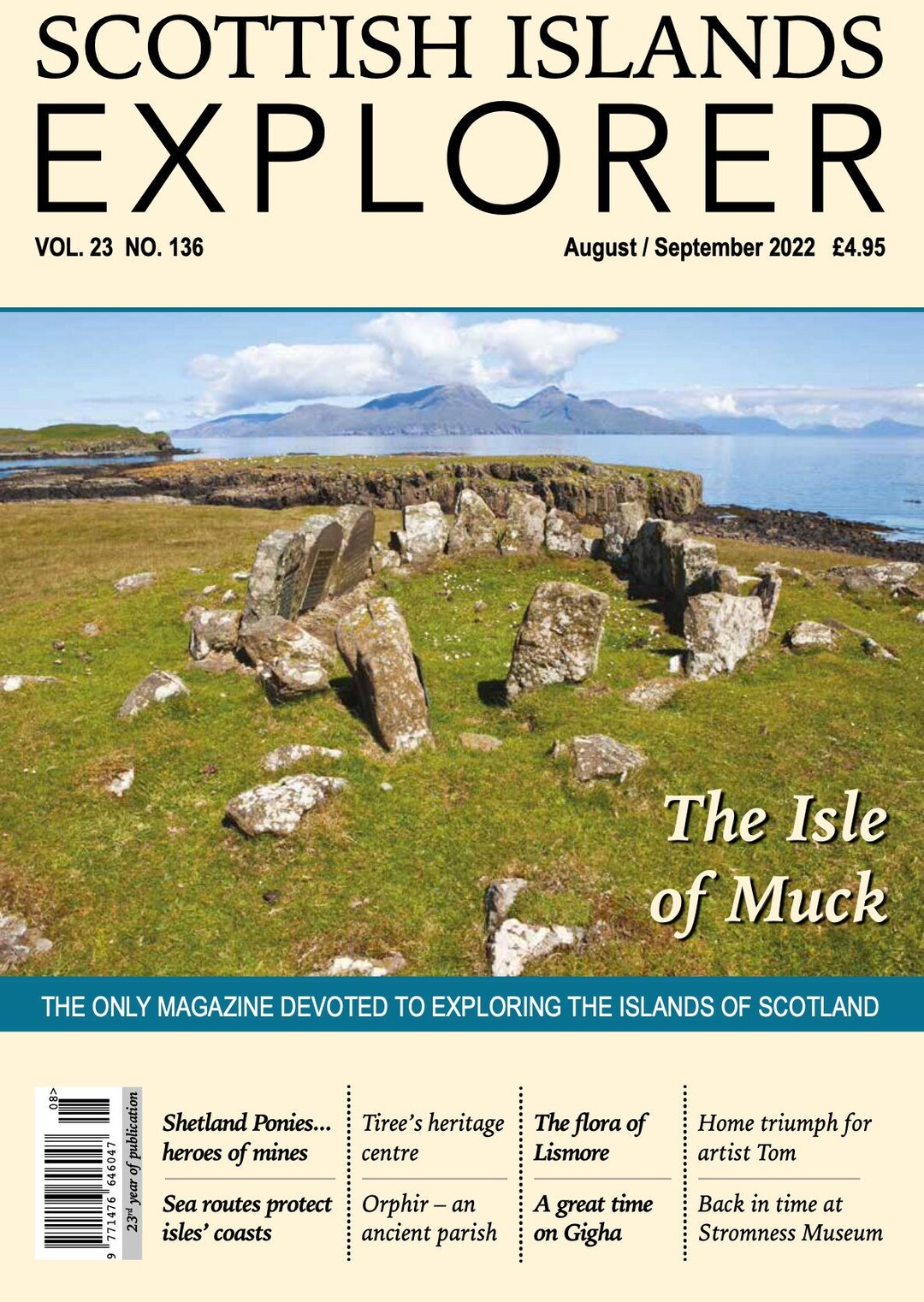 Scottish Islands Explorer Magazine August/september 2022 - Etsy