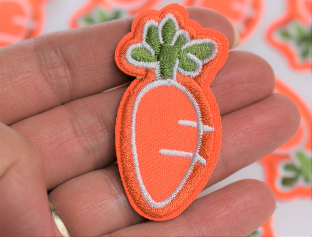 CLOSING DOWN 5 Carrot Sew on Patch Iron on Clothing Patches - Etsy