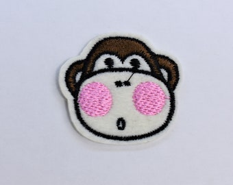 Curious George Iron on Embroidered Monkey Applique Patch - Etsy