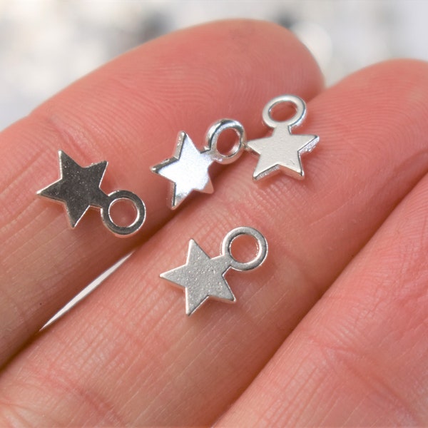 Plastic Star Charms,150pcs 21mm Star Outline Plastic or Acrylic ...