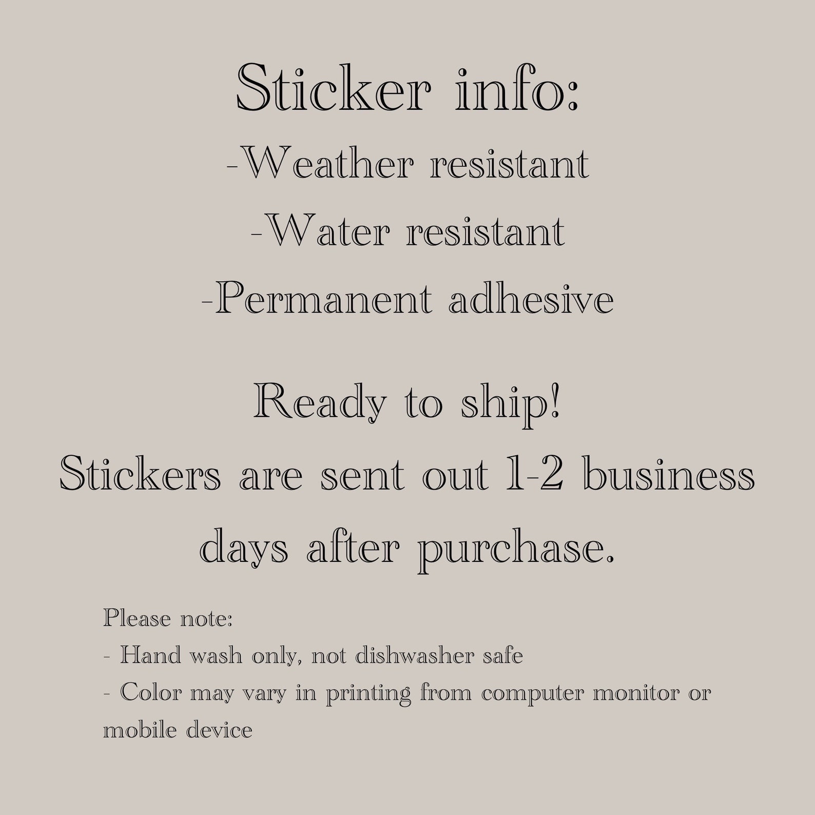 Alabaster Jar Weather Resistant Sticker Minimal Modern Christian Art ...