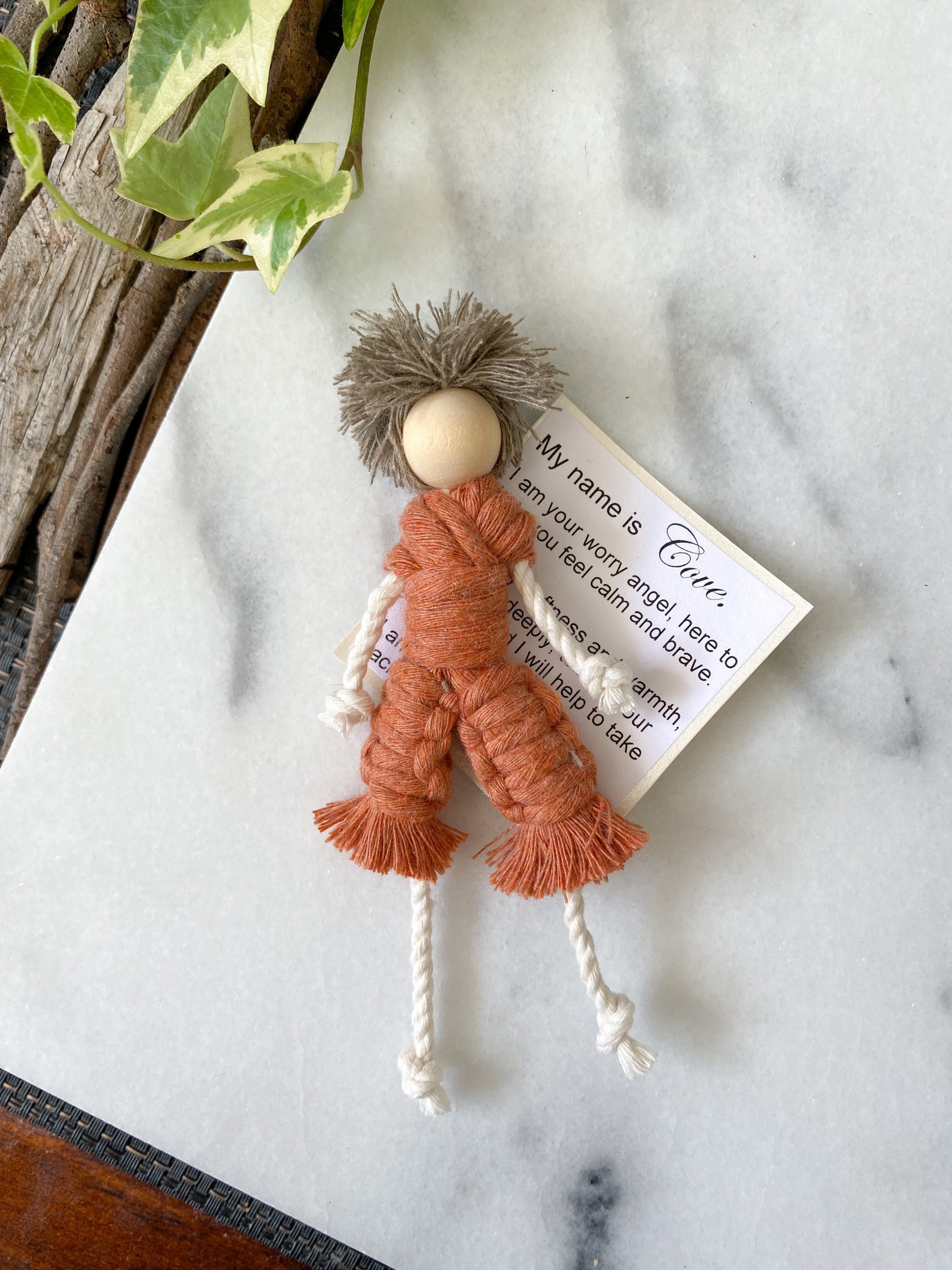 Worry Angels Macrame Angels Worry Dolls | Etsy Australia