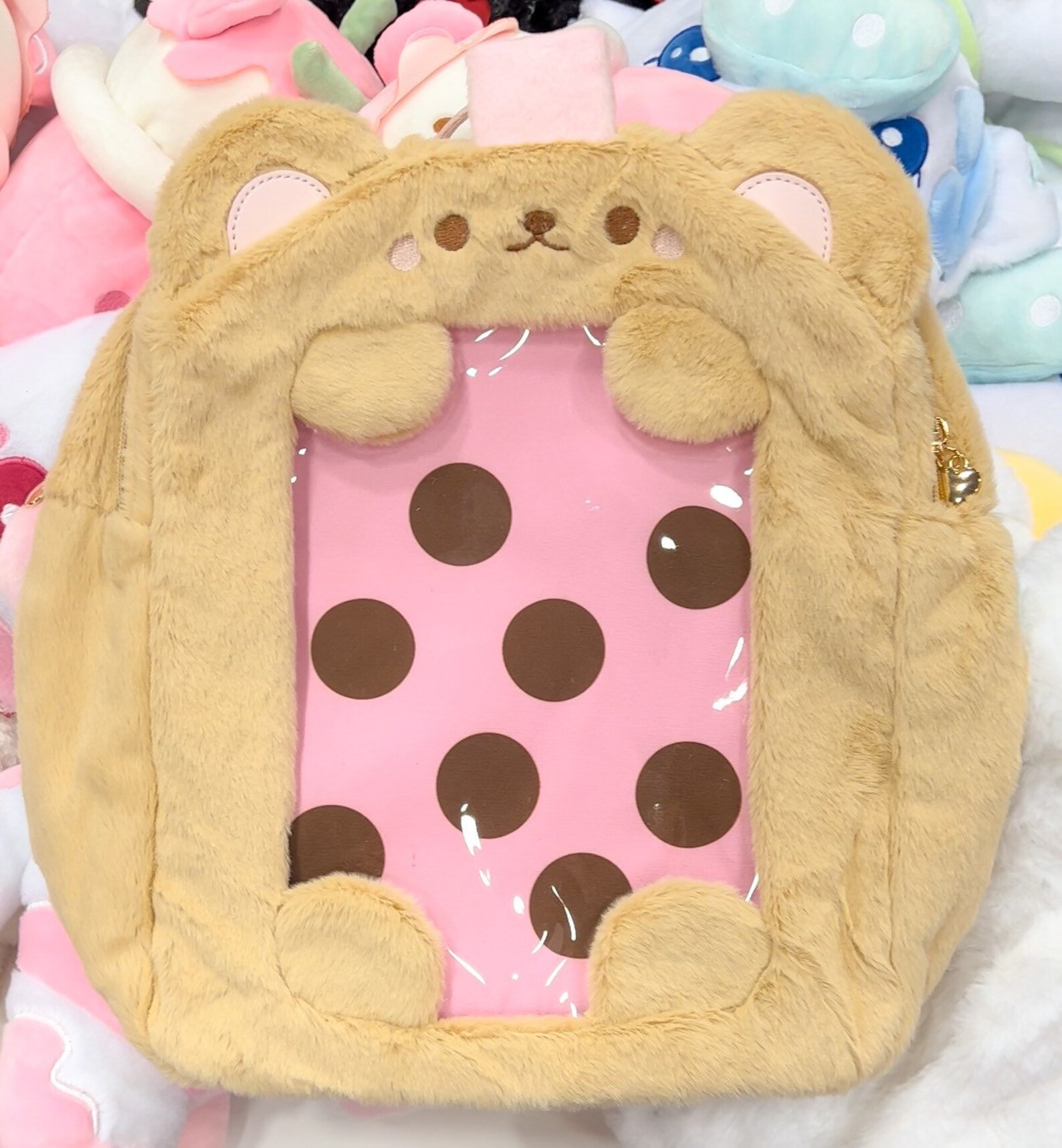 Kuma Tea Milk Tea Boba Tea Backpack Kawaii Bag Cute | Etsy