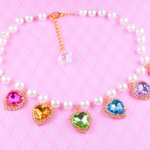 Rainbow Crystal Heart Rainbow Heart Charm LGBTQ Pride | Etsy