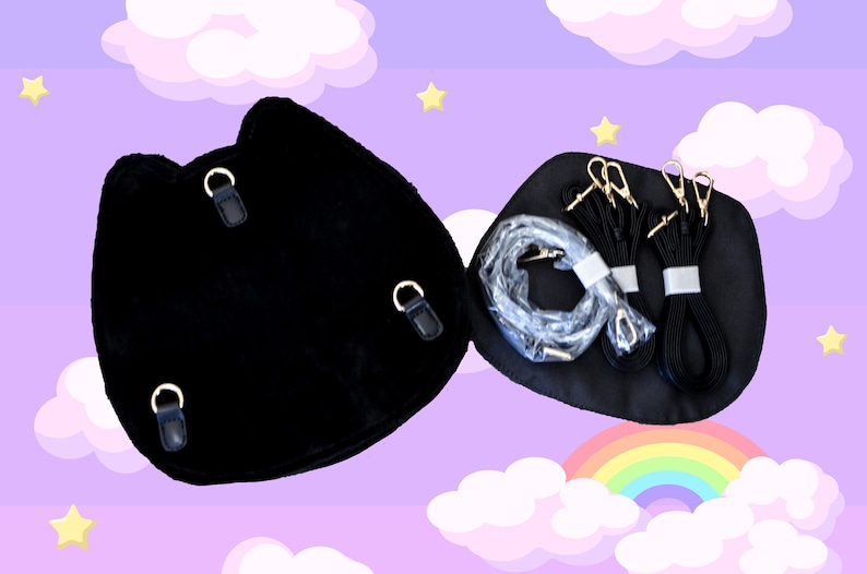 Bat Purse Backpack Kawaii Bag Cute Halloween Bat Halloween - Etsy