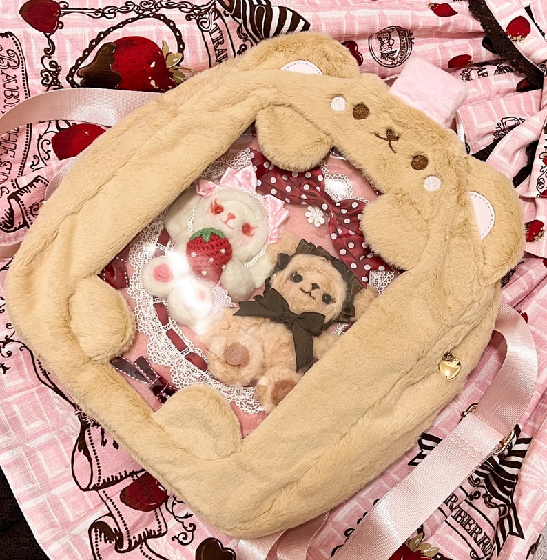 Kuma Tea Milk Tea Boba Tea Backpack Kawaii Bag Cute | Etsy