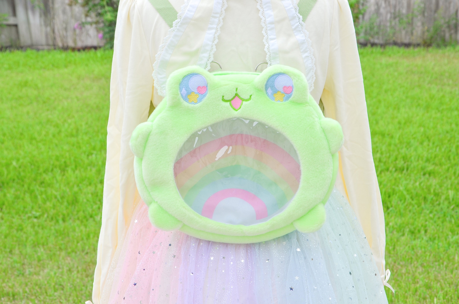 Magical Froggy Bag Kawaii Bag Cute Stuffed Animal Plush - Etsy