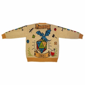 Dice Goblin Cardigan - Etsy