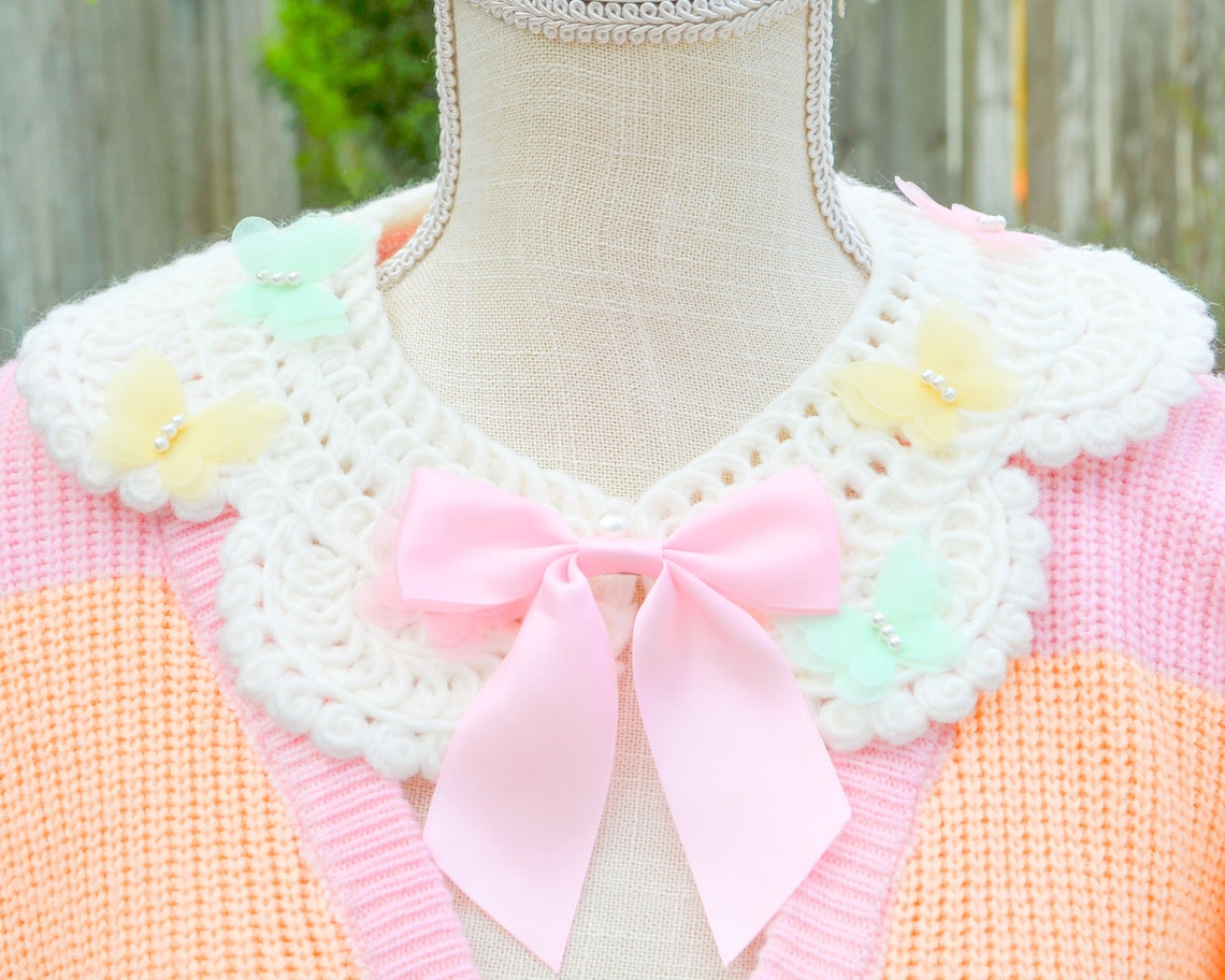 Cottagecore Butterfly Collar - Etsy