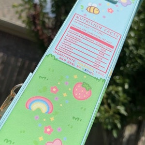 Berry Cow Crunch Kawaii Cereal Backpack, Kawaii Bag, Cute Backpack ...