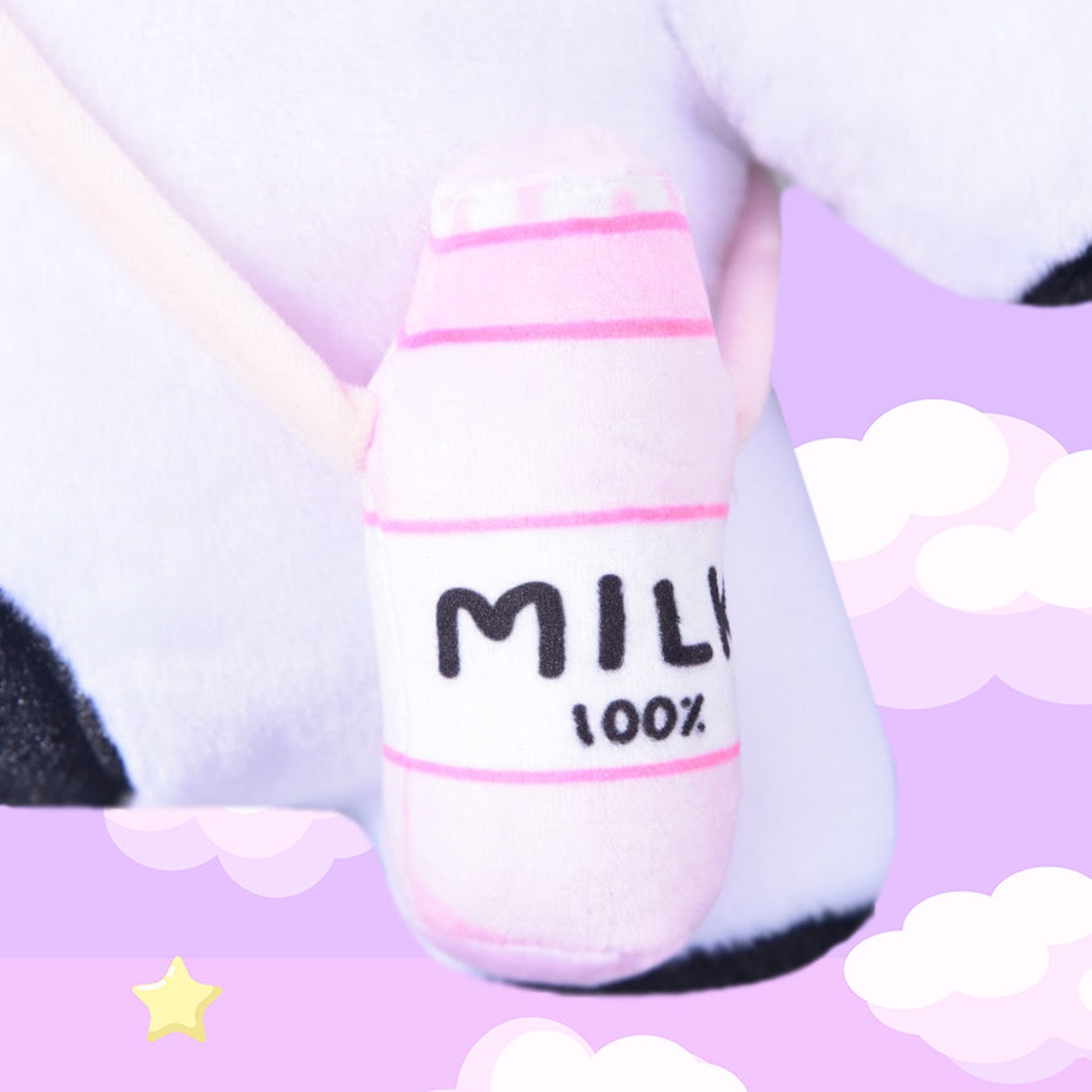 Cow Bag Backpack Kawaii Bag Cute Stuffed Animal Plush Women | Etsy