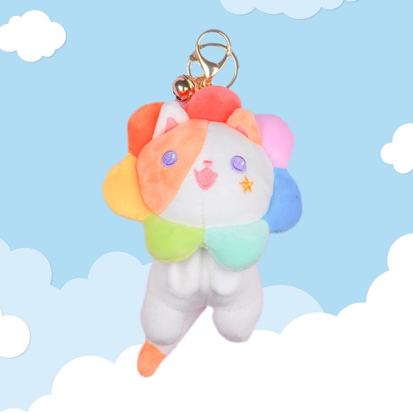 Rainbow Cat Plushie - Etsy