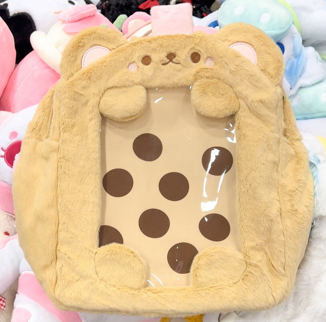 Kuma Tea Milk Tea Boba Tea Backpack Kawaii Bag Cute | Etsy