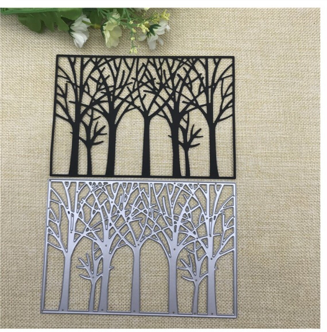 Forest Tree Metal Cutting Dies for DIY Scrapbooking | Etsy