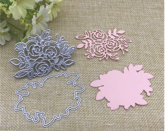 Rose Flower Die Cut | Etsy