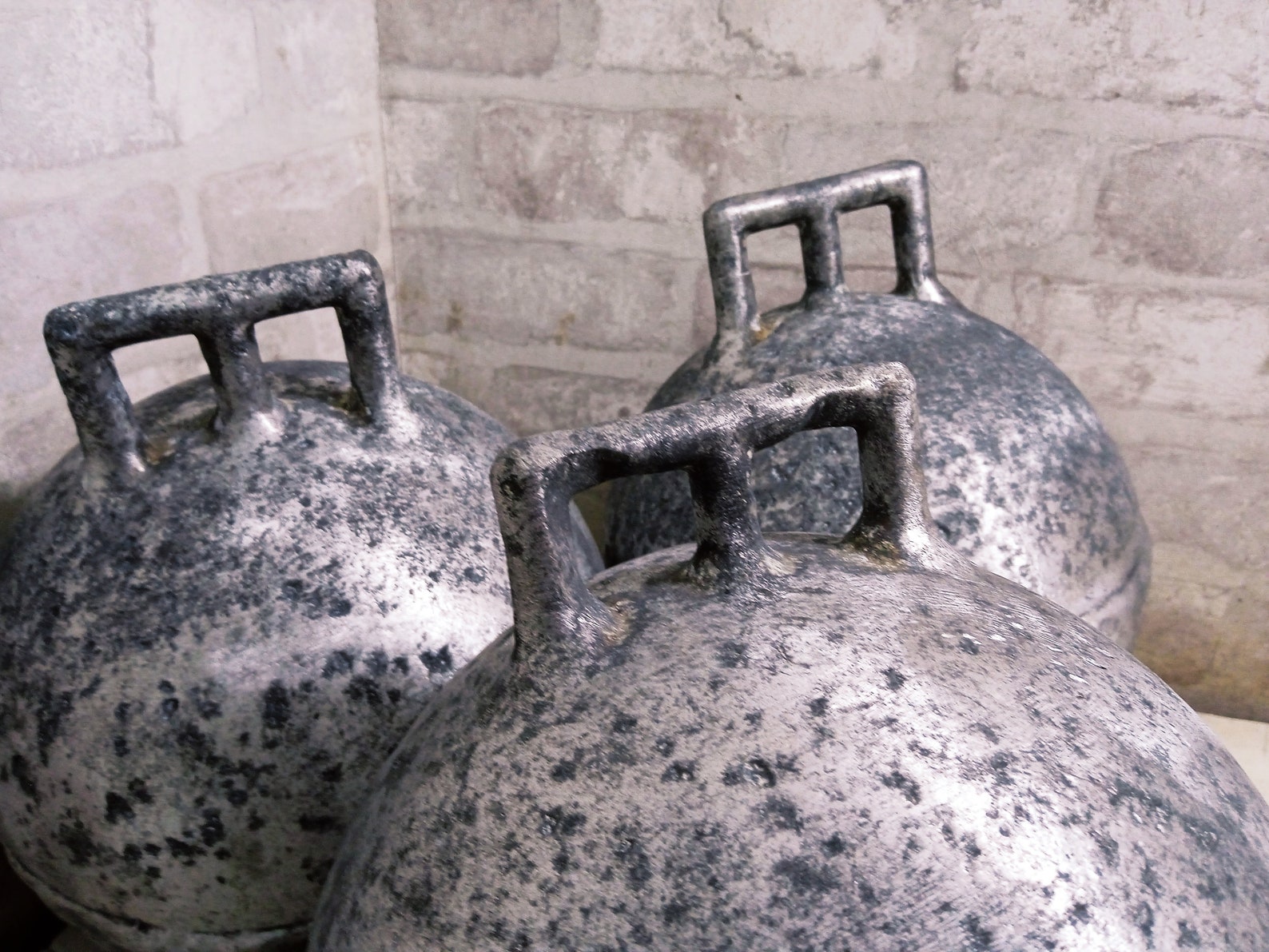 Vintage Set of 3 Buoys, Retro Nautical Decor, Antique Marine Floats ...