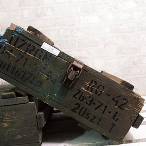 Military Storage Crates, Antique Transport Boxes, Retro Military Gear ...