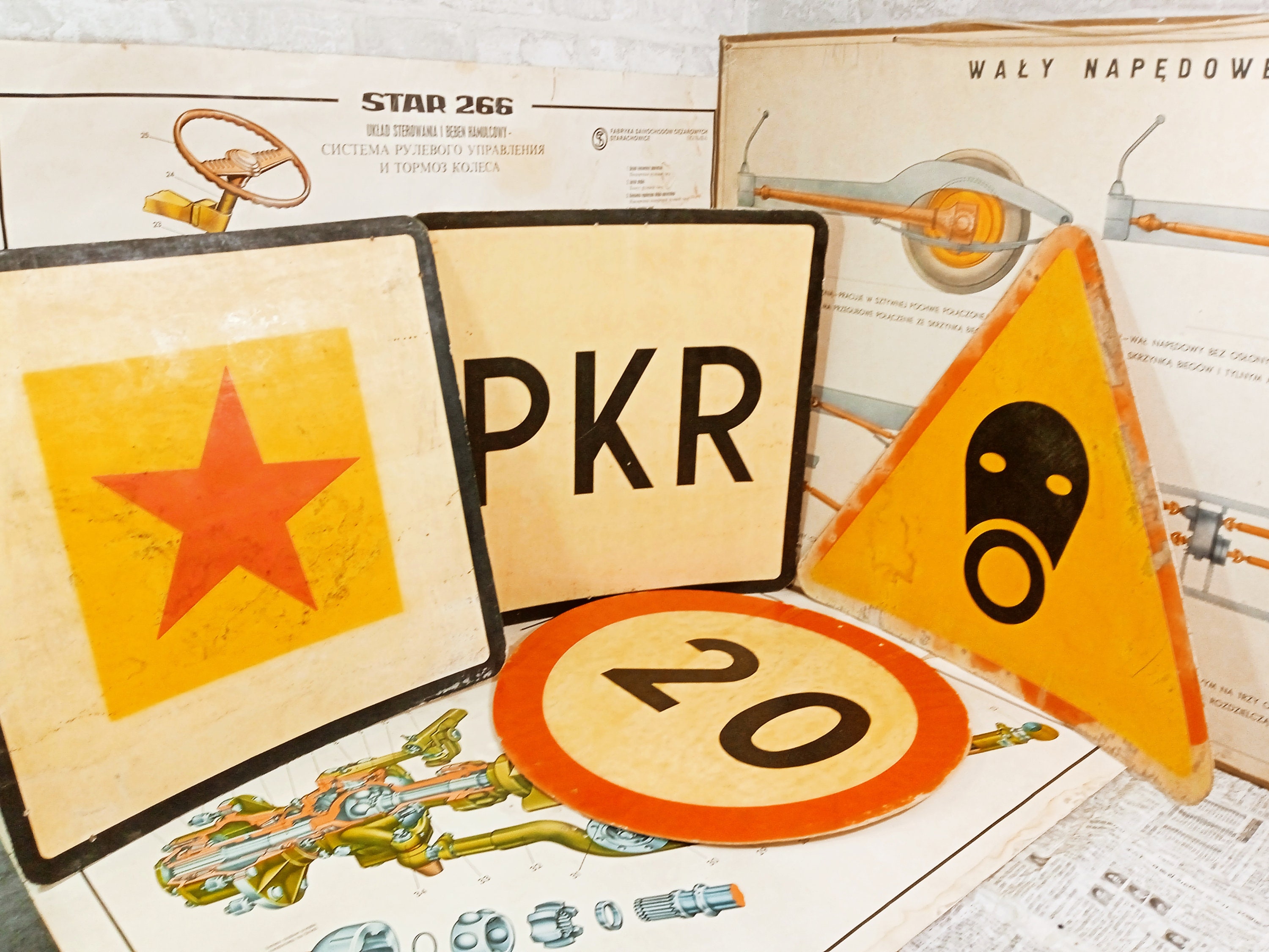 Vintage Traffic Signs - Antique Roadway Artifacts | Collectible Street ...