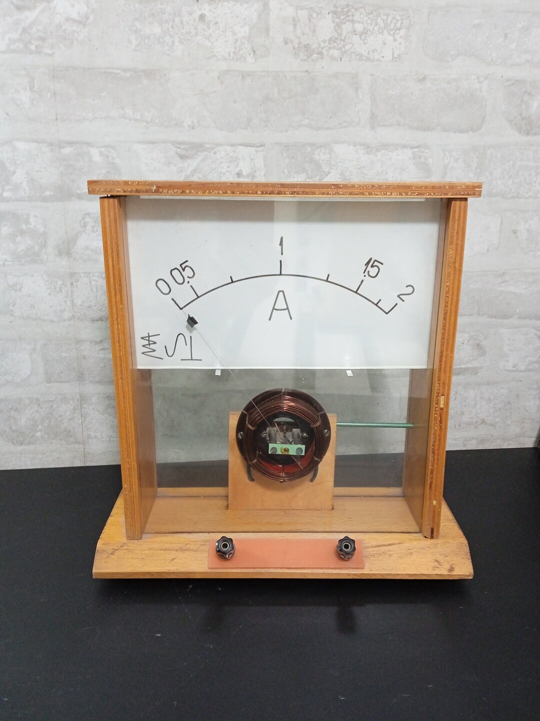 VINTAGE Ammeter, Retro Amperemeter Vintage Electricity Meter ...