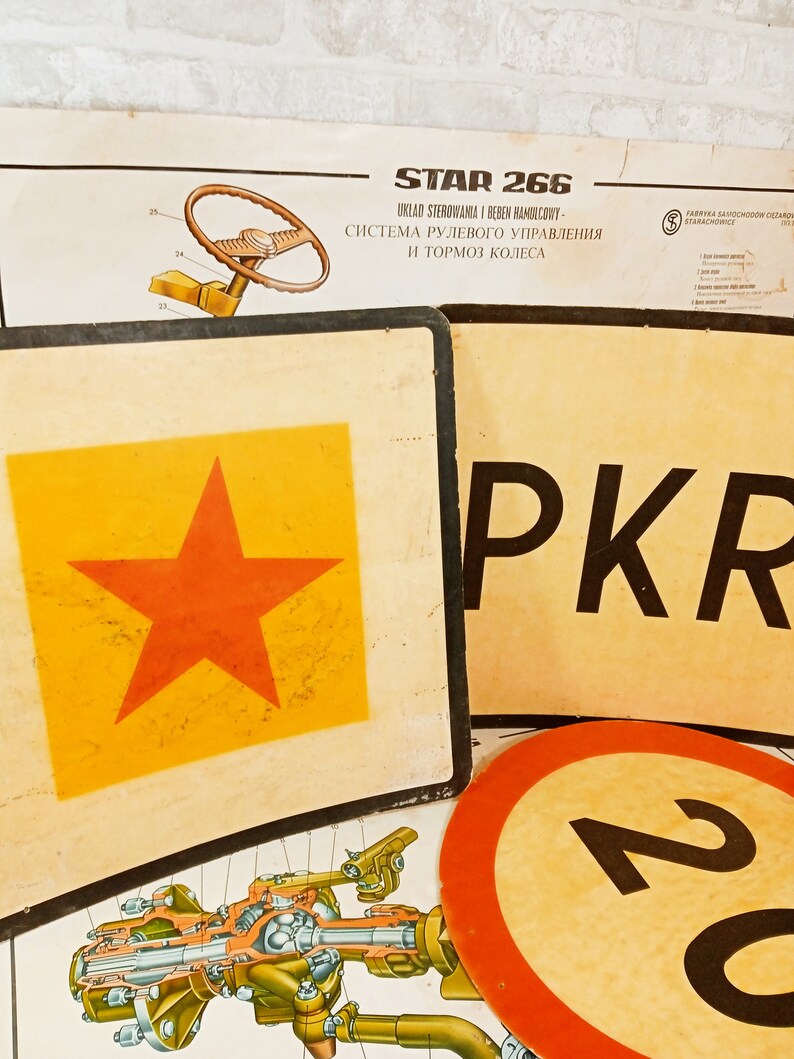 Vintage Traffic Signs - Antique Roadway Artifacts | Collectible Street ...