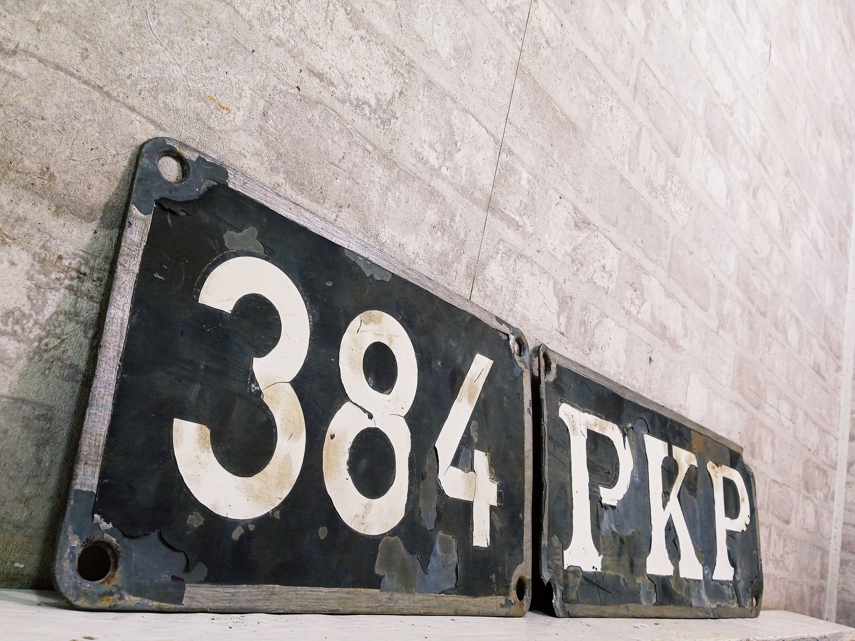 Vintage Locomotive Side Numbers, Train Plate Numbers, Old Locomotive ...