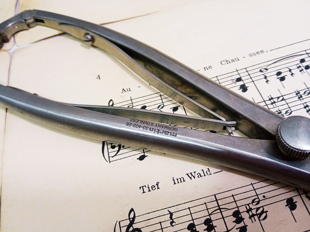 Vintage Surgical Clamp, Antique Medical Tool, Retro Surgical Equipment ...