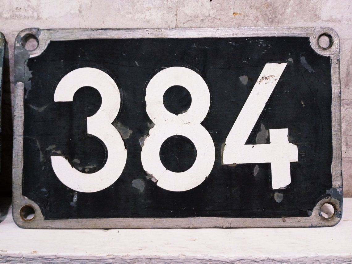 Vintage Locomotive Side Numbers, Train Plate Numbers, Old Locomotive ...