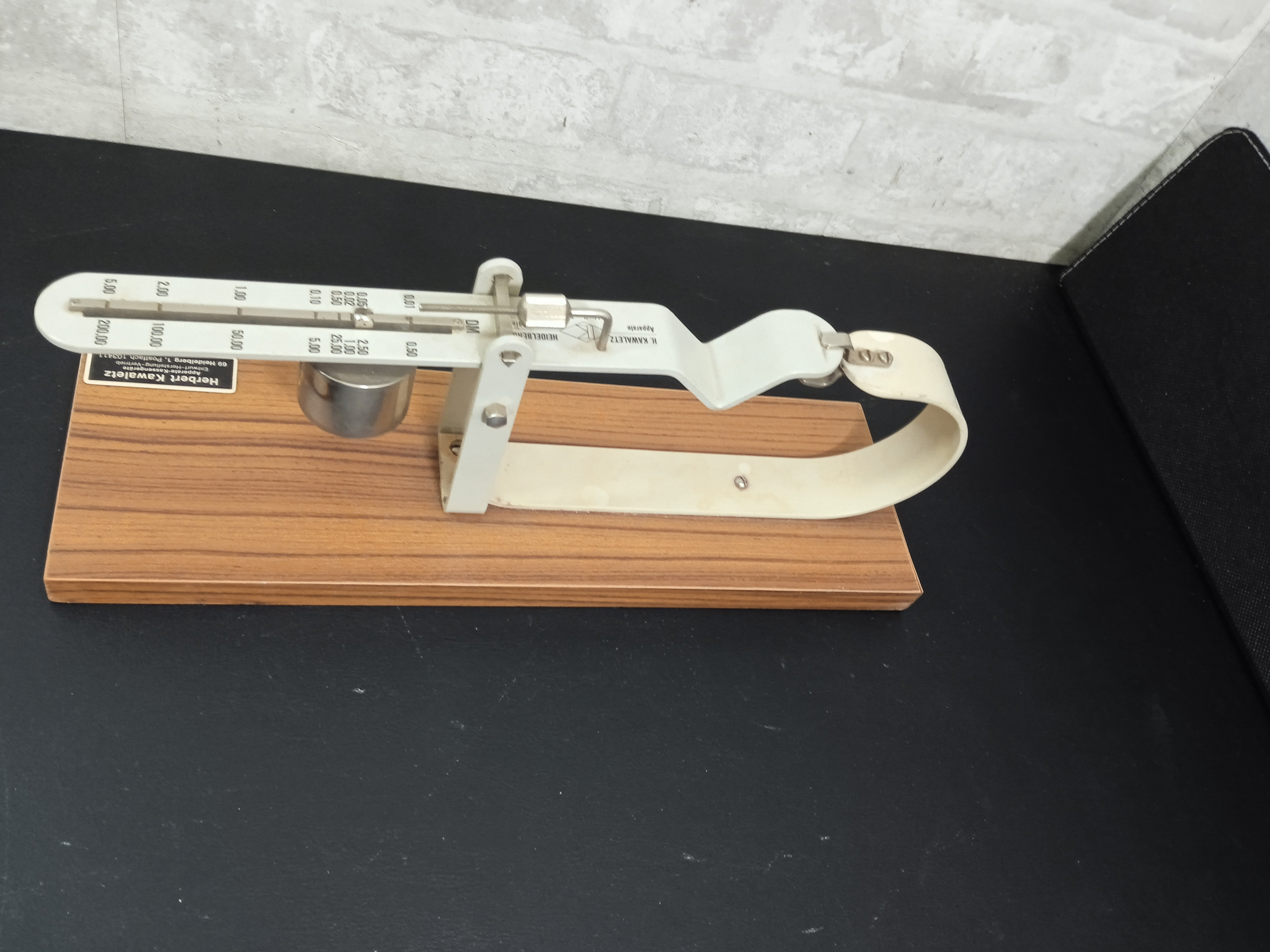 Coinscale for Deutsche Mark, Retro Coin Weighing Scale Antique Currency ...